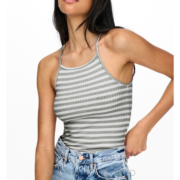 ASOS | Tops | Asos Jdy 9s High Neck Ribbed Tank Top | Poshmark